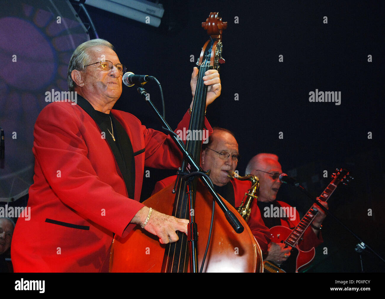 The Five Surviving Members of the "Bill Haley and The Comets" , Franny ...