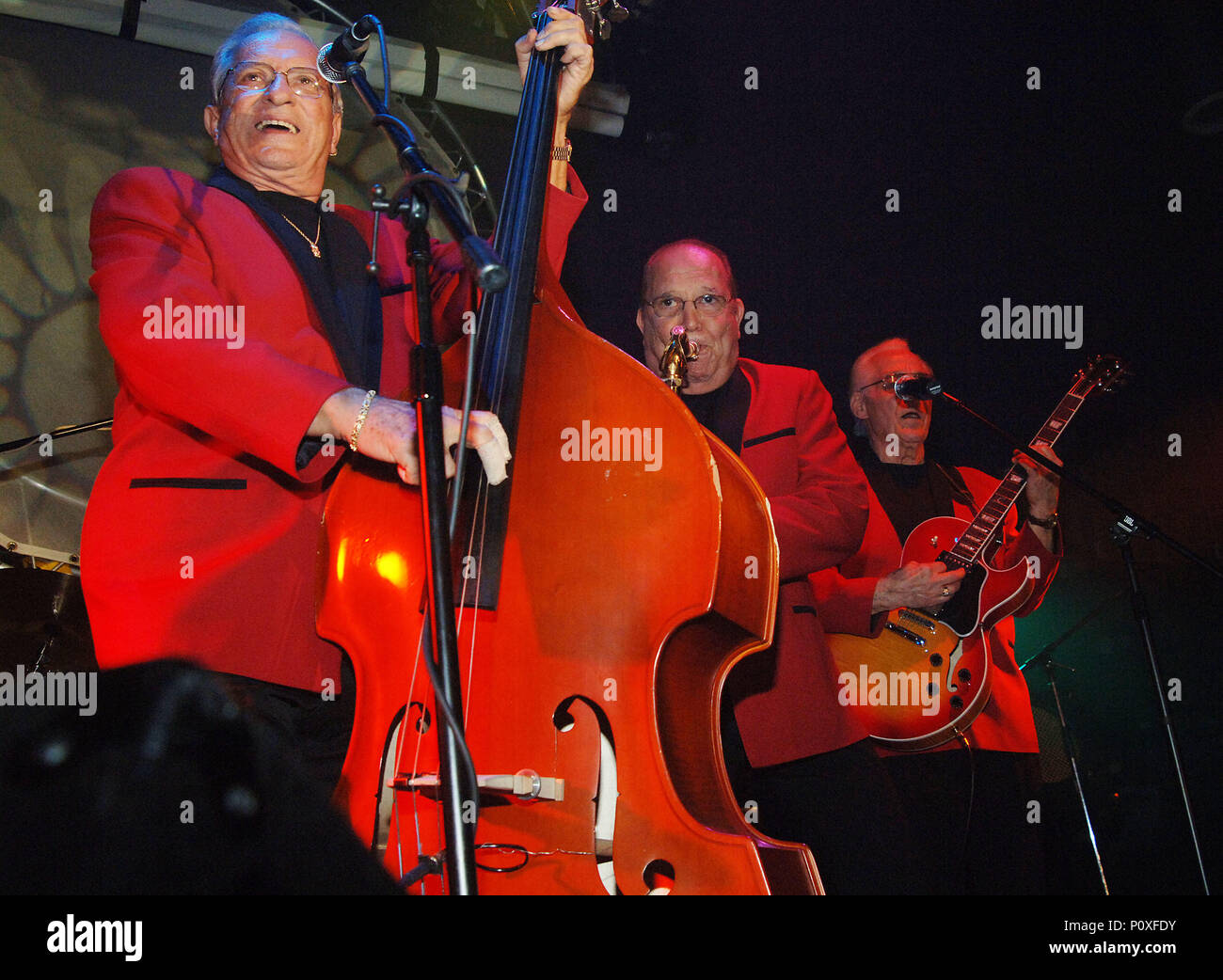 The Five Surviving Members of the "Bill Haley and The Comets" , Franny ...