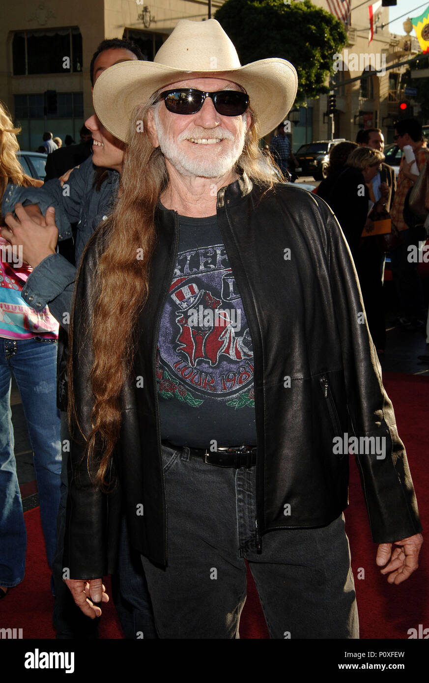 Willie Nelson arriving at the Dukes Of Hazzard Premiere at the Chinese ...
