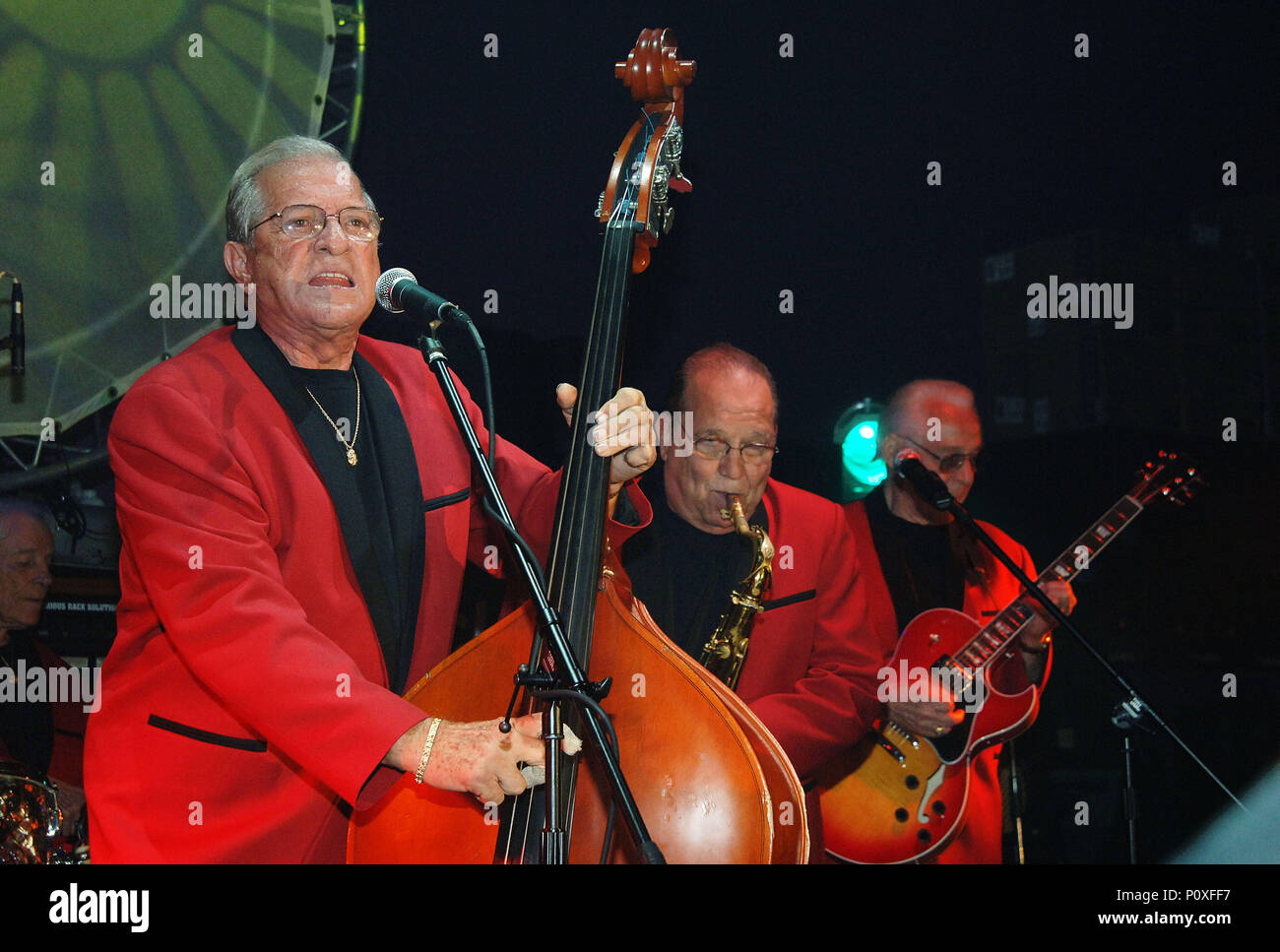 The Five Surviving Members of the "Bill Haley and The Comets" , Franny ...