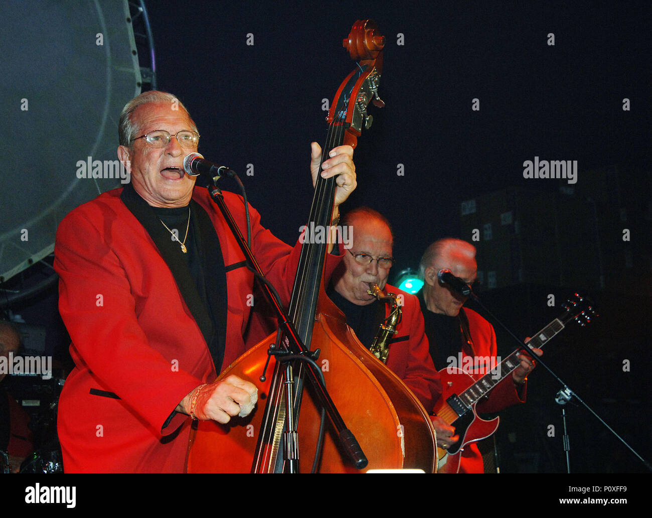 The Five Surviving Members of the "Bill Haley and The Comets" , Franny ...