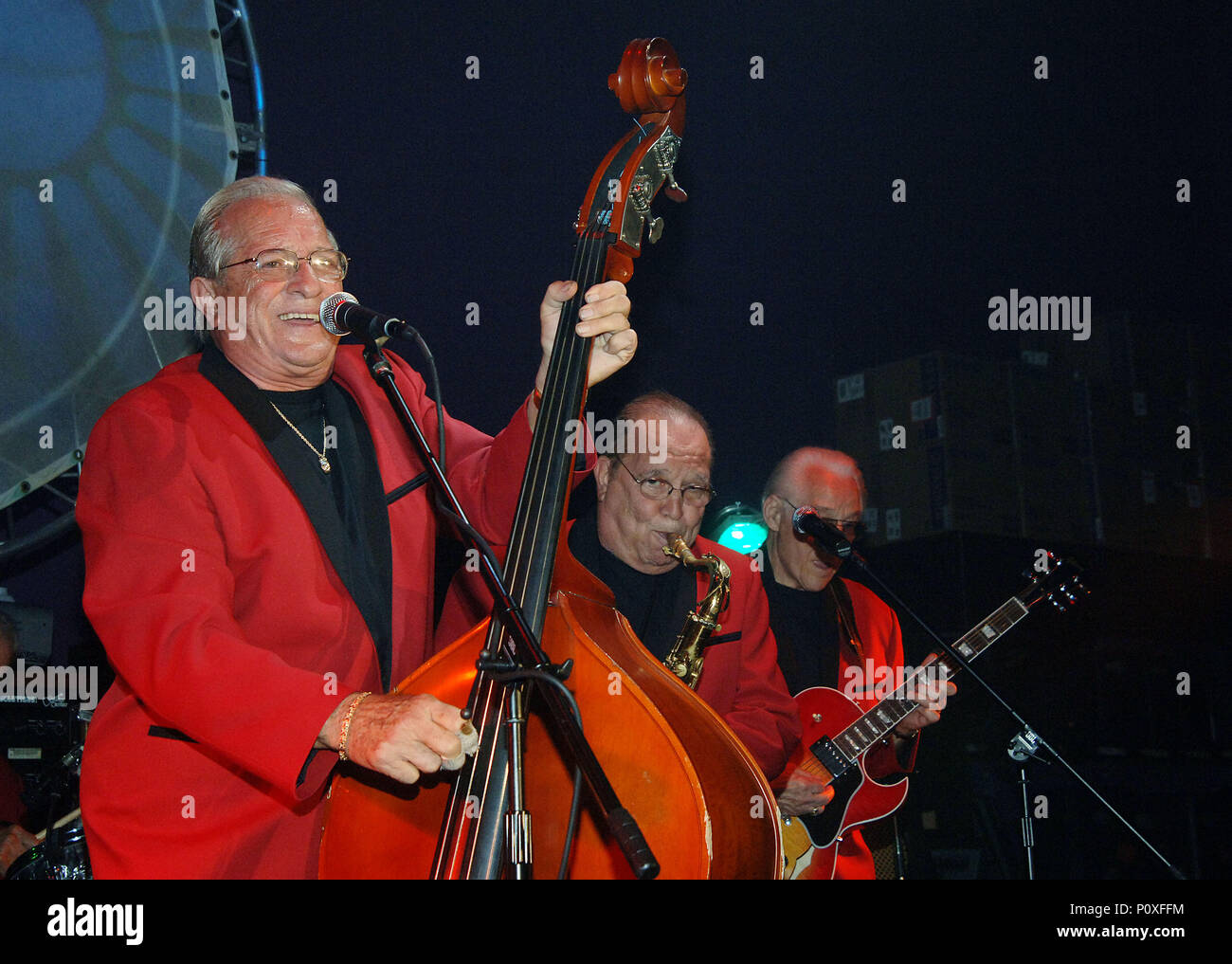The Five Surviving Members of the "Bill Haley and The Comets" , Franny ...