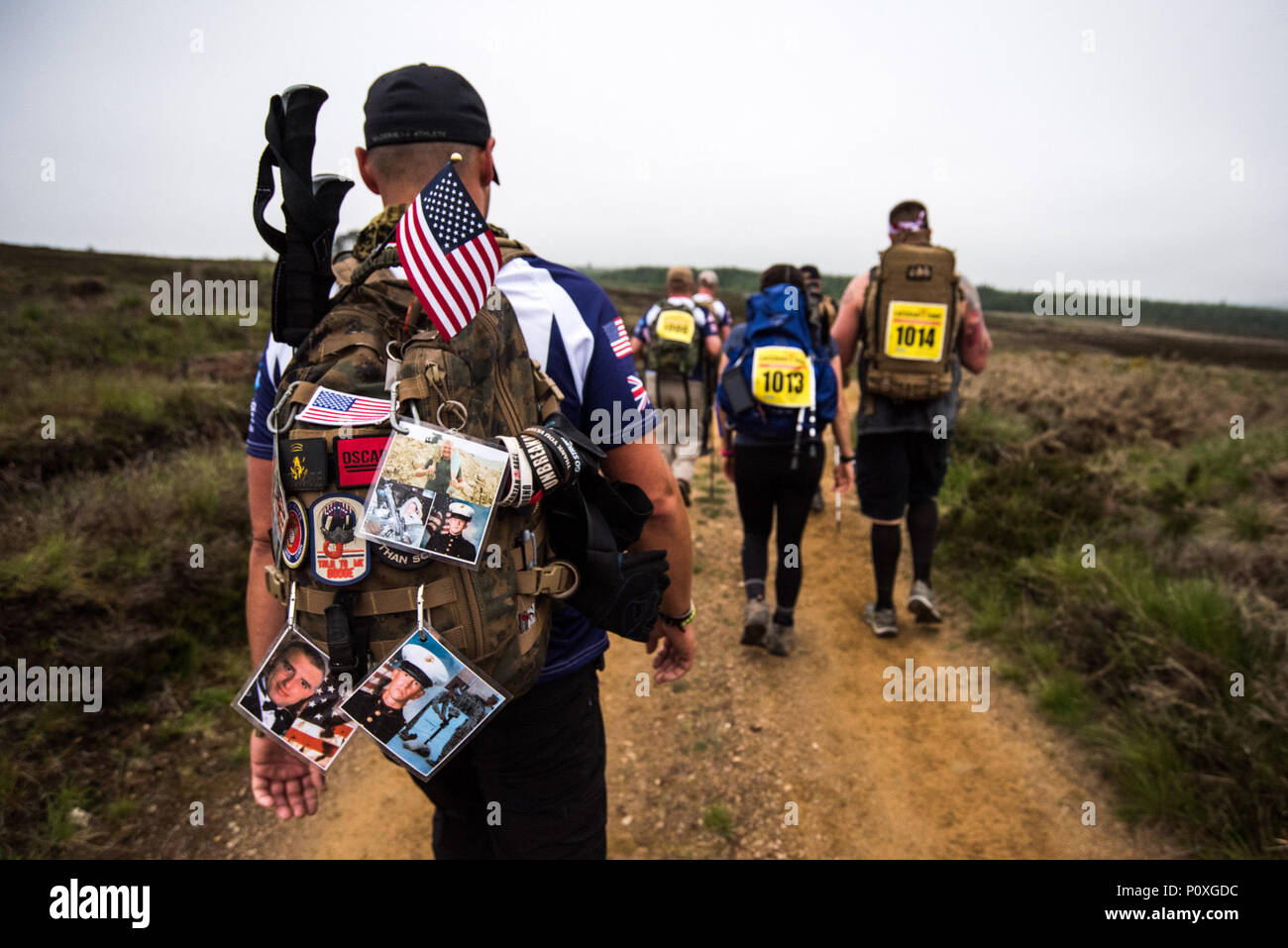 24 hour trek across cateran trail hi-res stock photography and images ...
