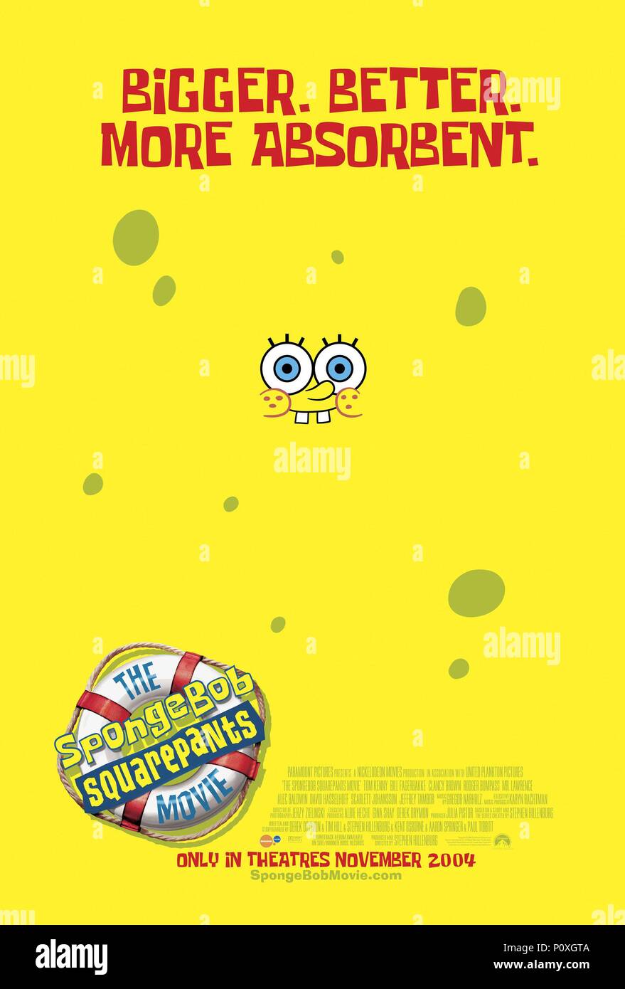 Original Film Title: THE SPONGEBOB SQUAREPANTS MOVIE. English Title ...