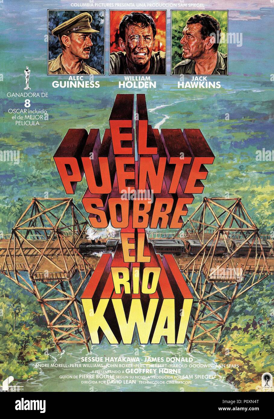 Original Film Title: THE BRIDGE ON THE RIVER KWAI. English Title: THE ...