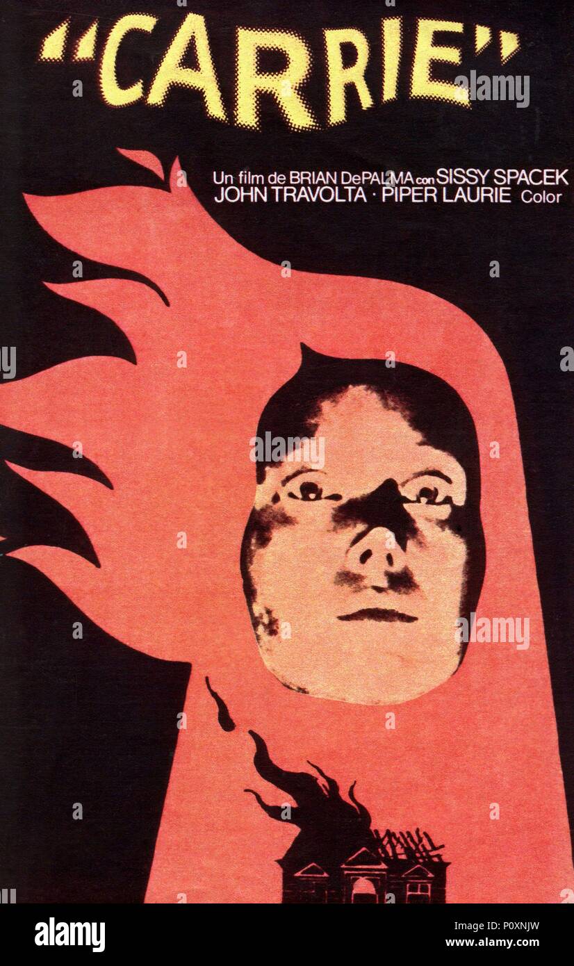 Carrie 1976 Original Movie Poster