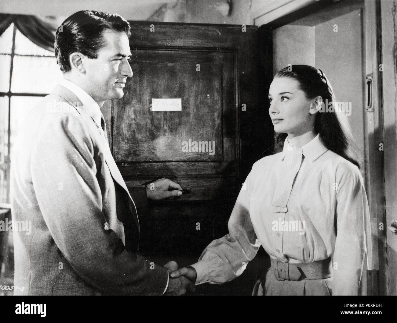 Gregory Peck Audrey Hepburn High Resolution Stock Photography and ...