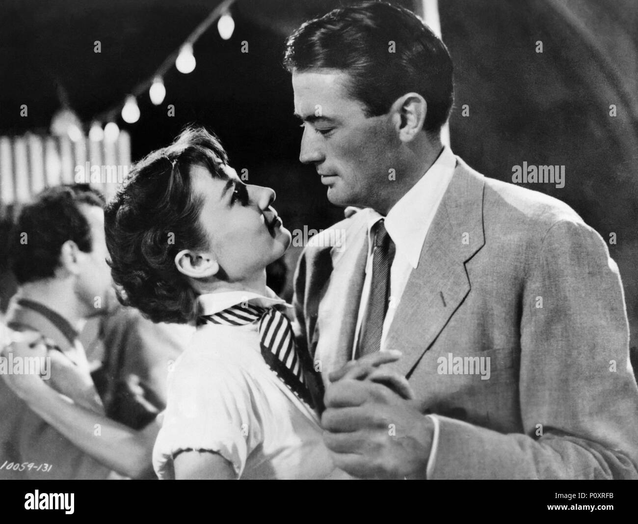 Gregory Peck Audrey Hepburn Roman High Resolution Stock Photography and ...