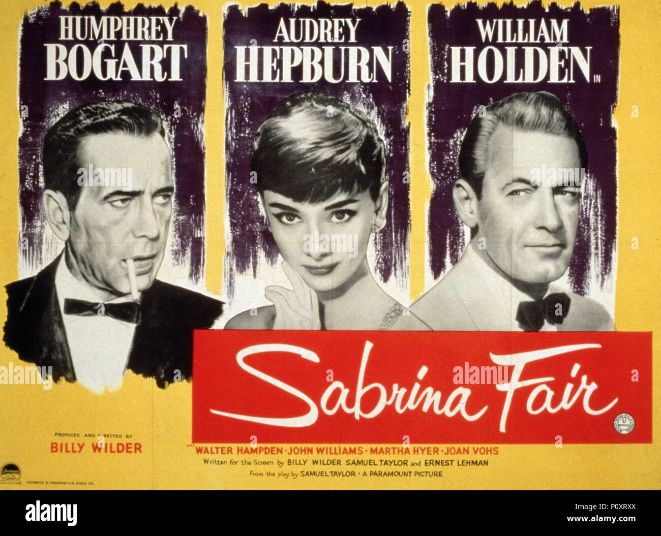 Original Film Title: SABRINA. English Title: SABRINA. Film Director: BILLY WILDER. Year: 1954 ...