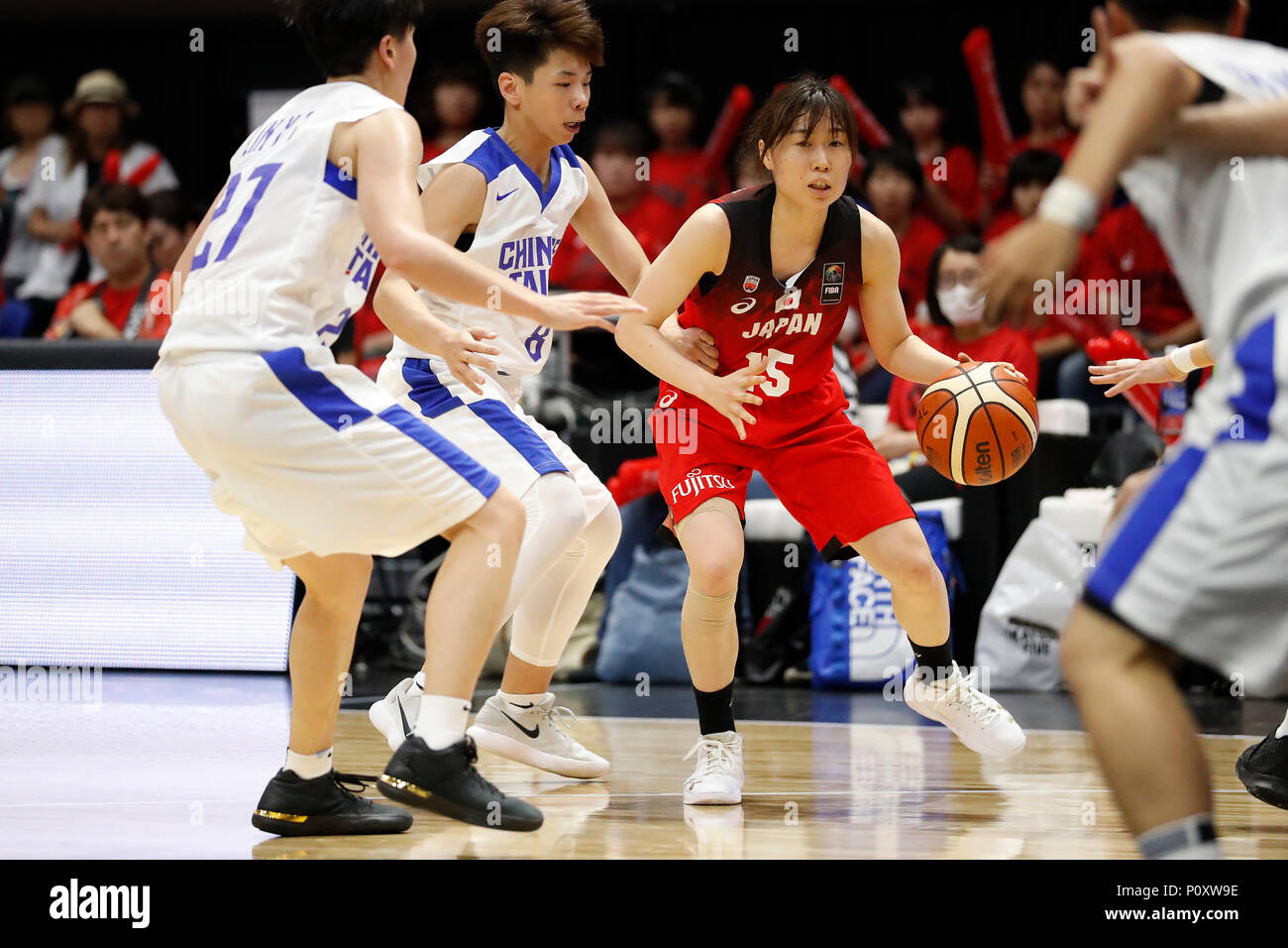 Tokyo, Japan. 8th June, 2018. Nako Motohashi (JPN) Basketball ...