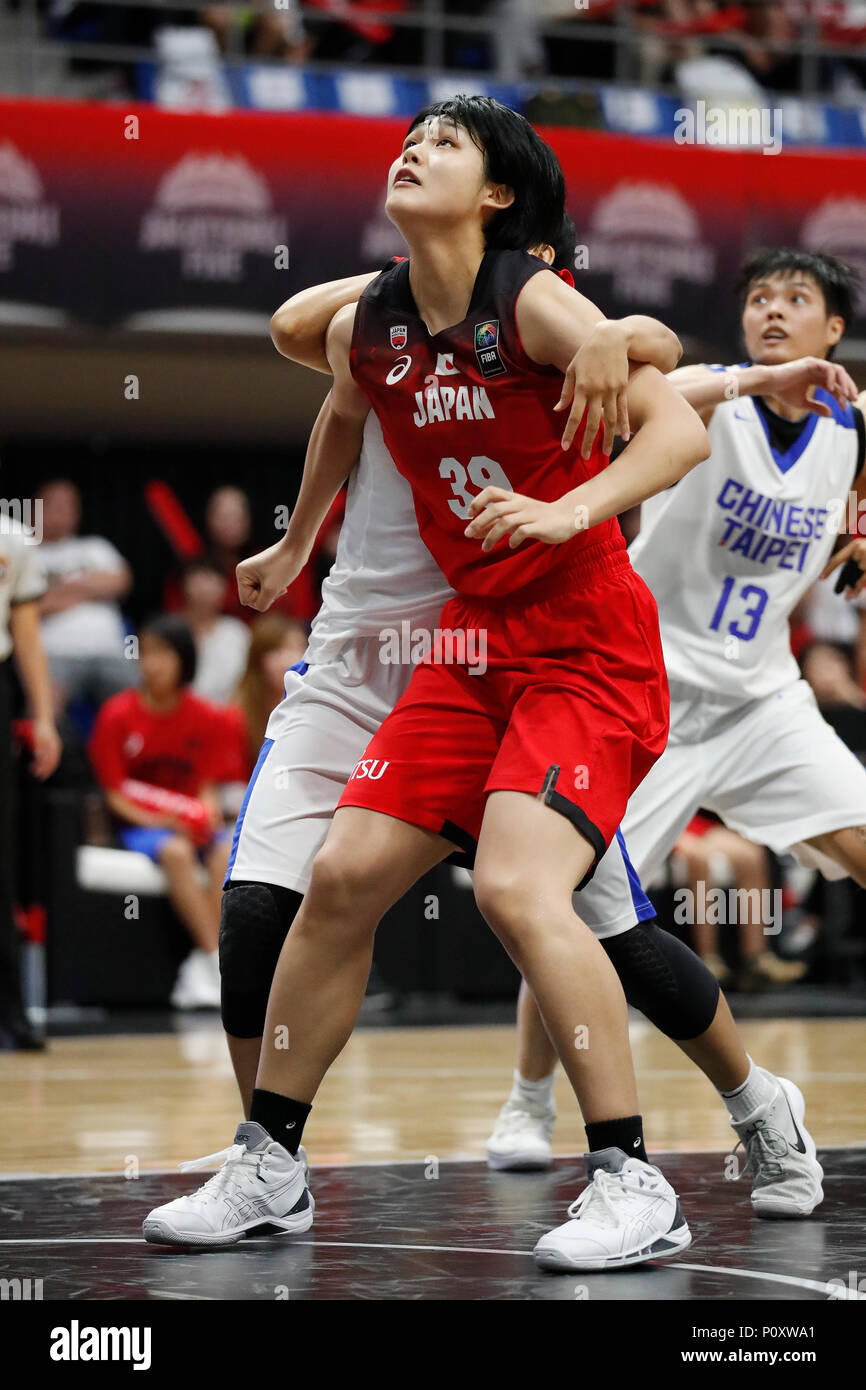 Tokyo, Japan. 8th June, 2018. Sakura Akaho (JPN) Basketball ...