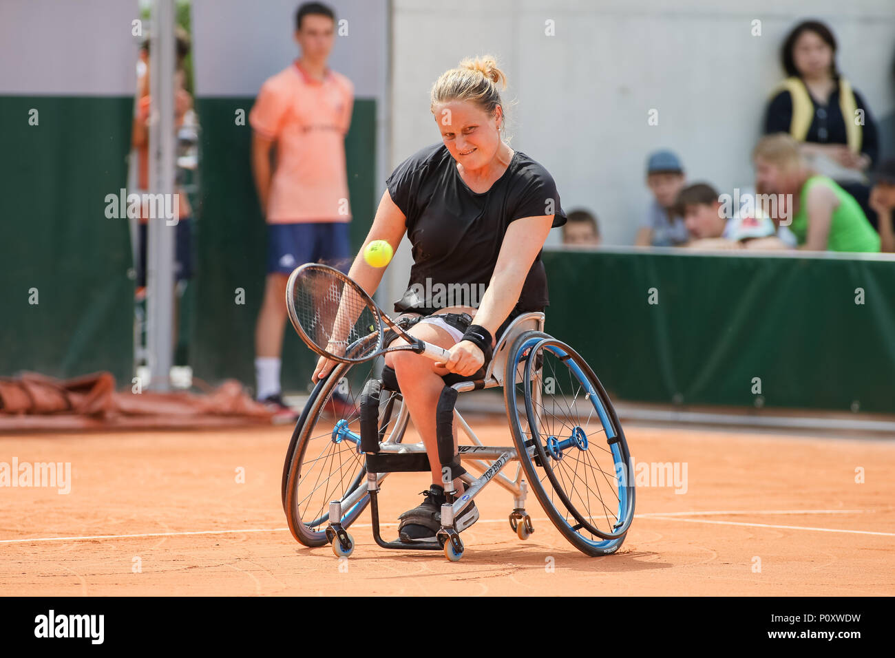 Aniek van Koot (NED), JUNE 8, 2018 - Tennis : Aniek van Koot of the ...