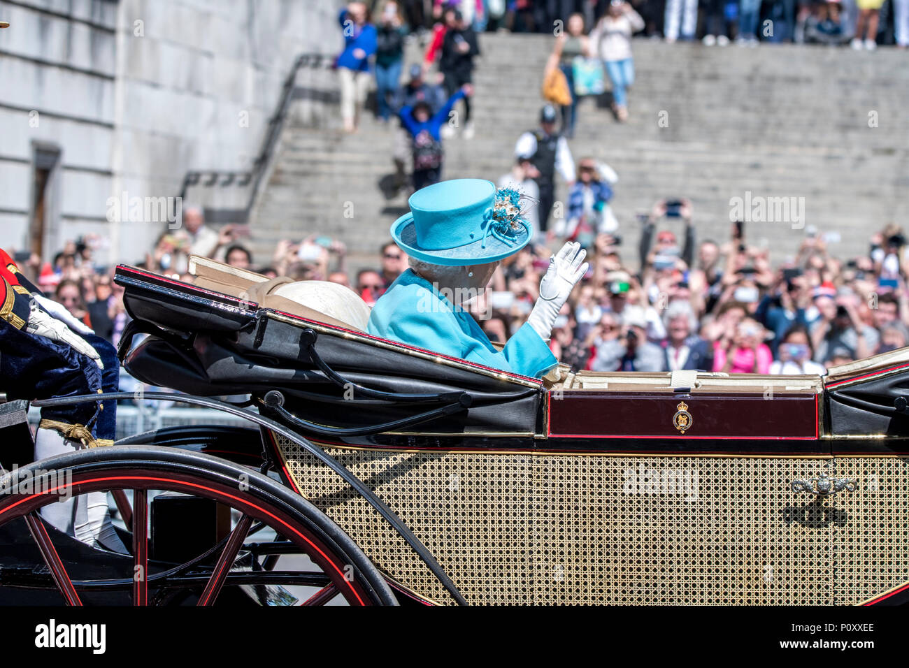 Queen Elizabeth Ii 2018 Smiling High Resolution Stock Photography and ...