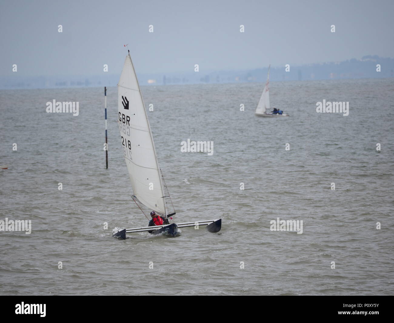 Challenger trimaran hi-res stock photography and images - Alamy