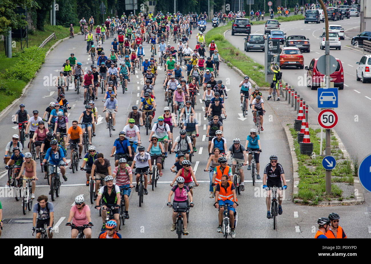 Fahrrad protest hi-res stock photography and images - Alamy