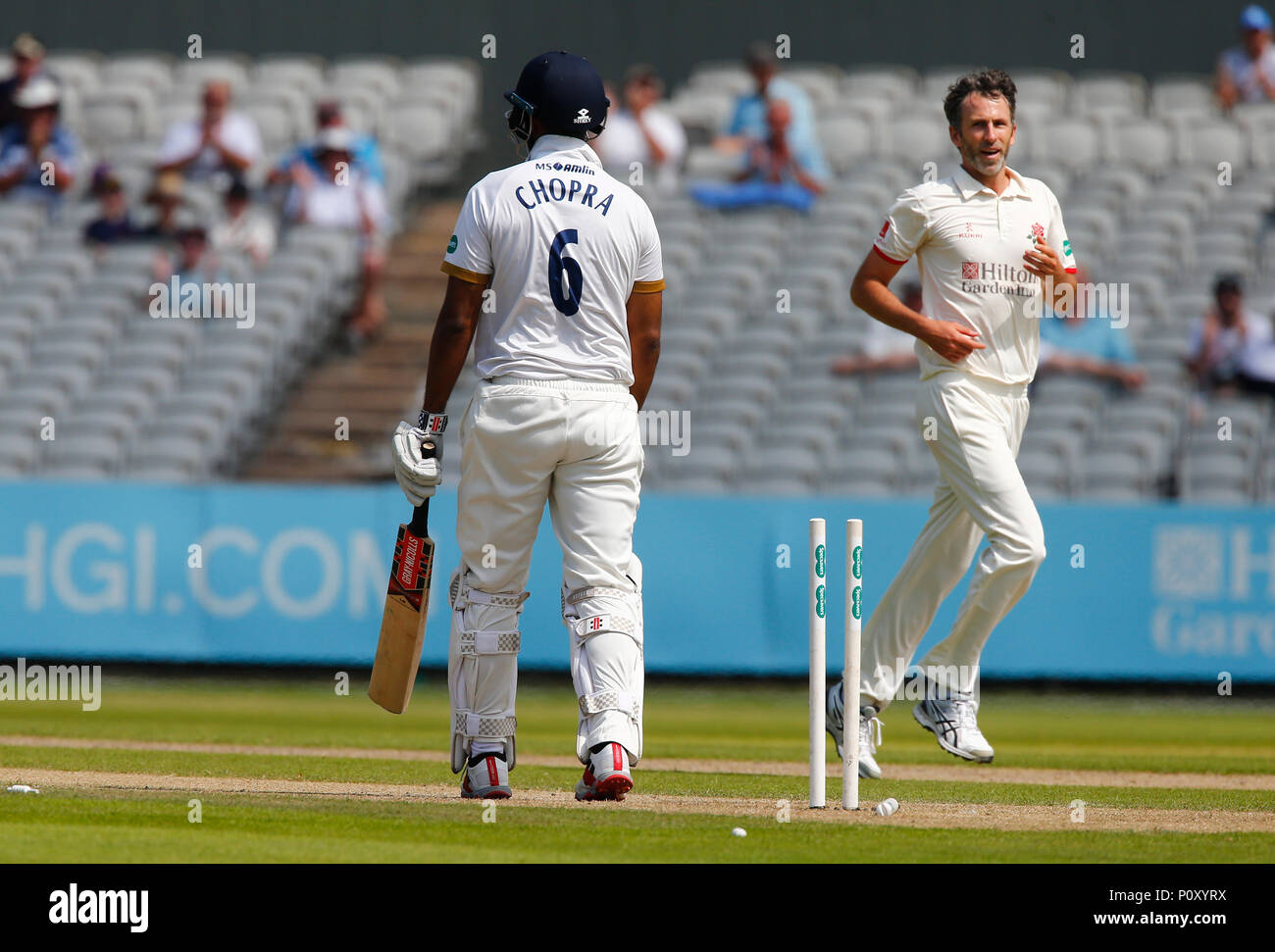 Emirates Old Trafford, Manchester, UK. 10th June, 2018. Specsavers ...