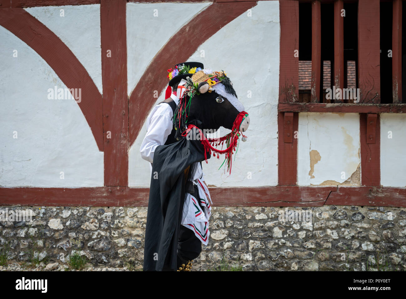 Morris dance hobby horse hi-res stock photography and images - Alamy