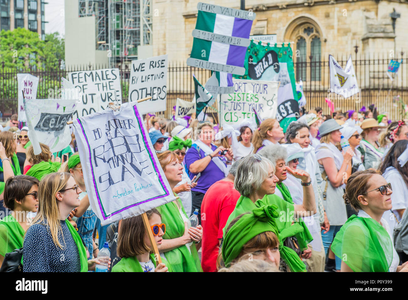 London, UK. 10th June 2018. PROCESSIONS by 14-18 NOW and Artichoke - On ...