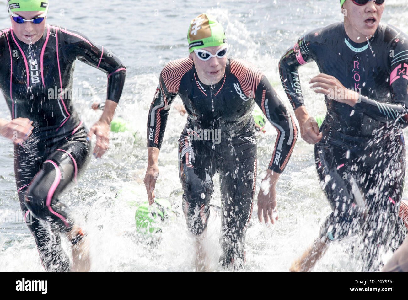 2018 itu triathlon hi-res stock photography and images - Alamy