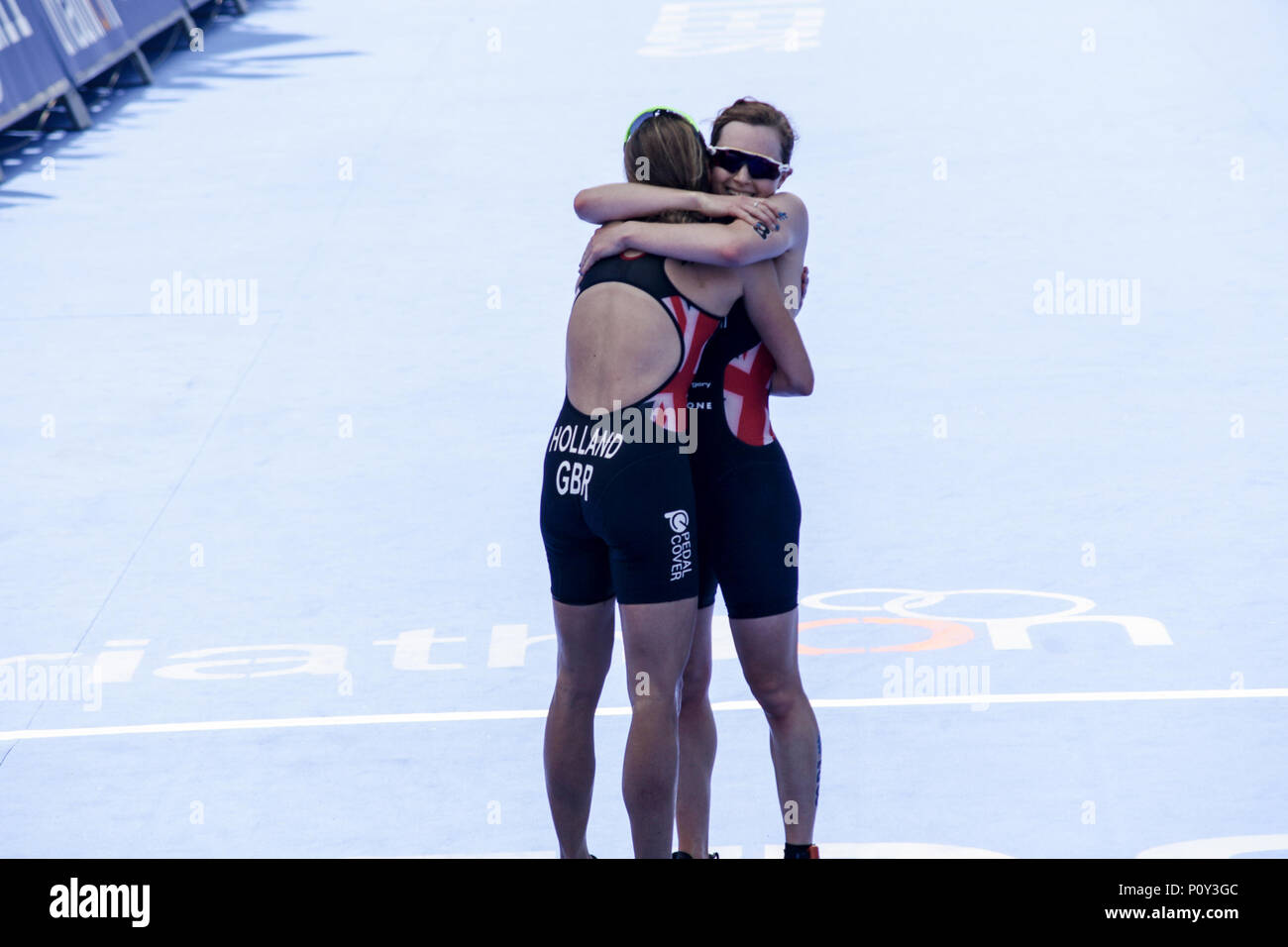Itu wts women's leeds triathlon 2018 hi-res stock photography and ...