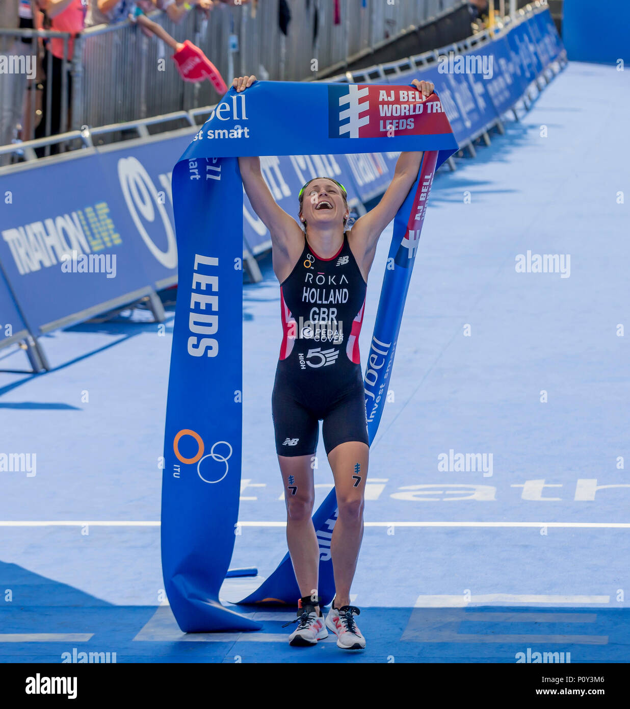 Leeds, UK. 10th June, 2018. AJ Bell World Triathlon Series, Leeds ...