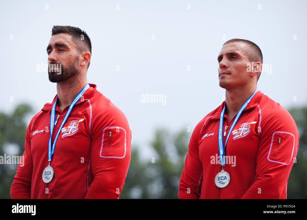 10th June 2018, Ada Ciganlija Regatta Course, Belgrade, Serbia; ECA ...