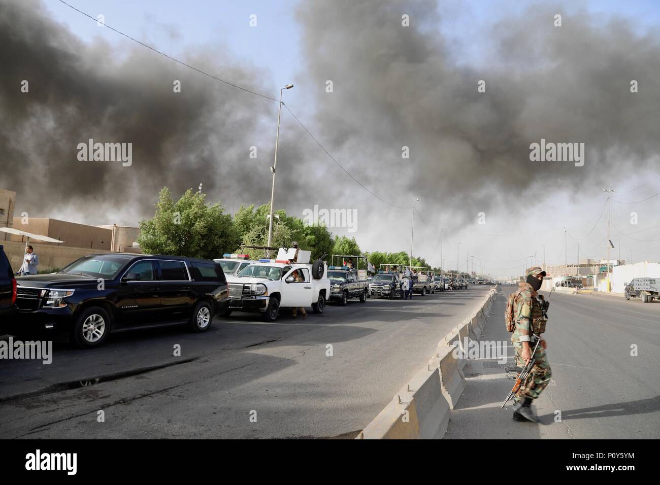 Iraqi firefighters hi-res stock photography and images - Alamy