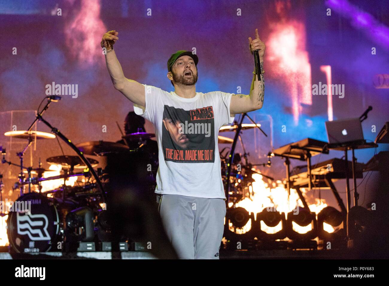Eminem concert hi-res stock photography and images - Alamy