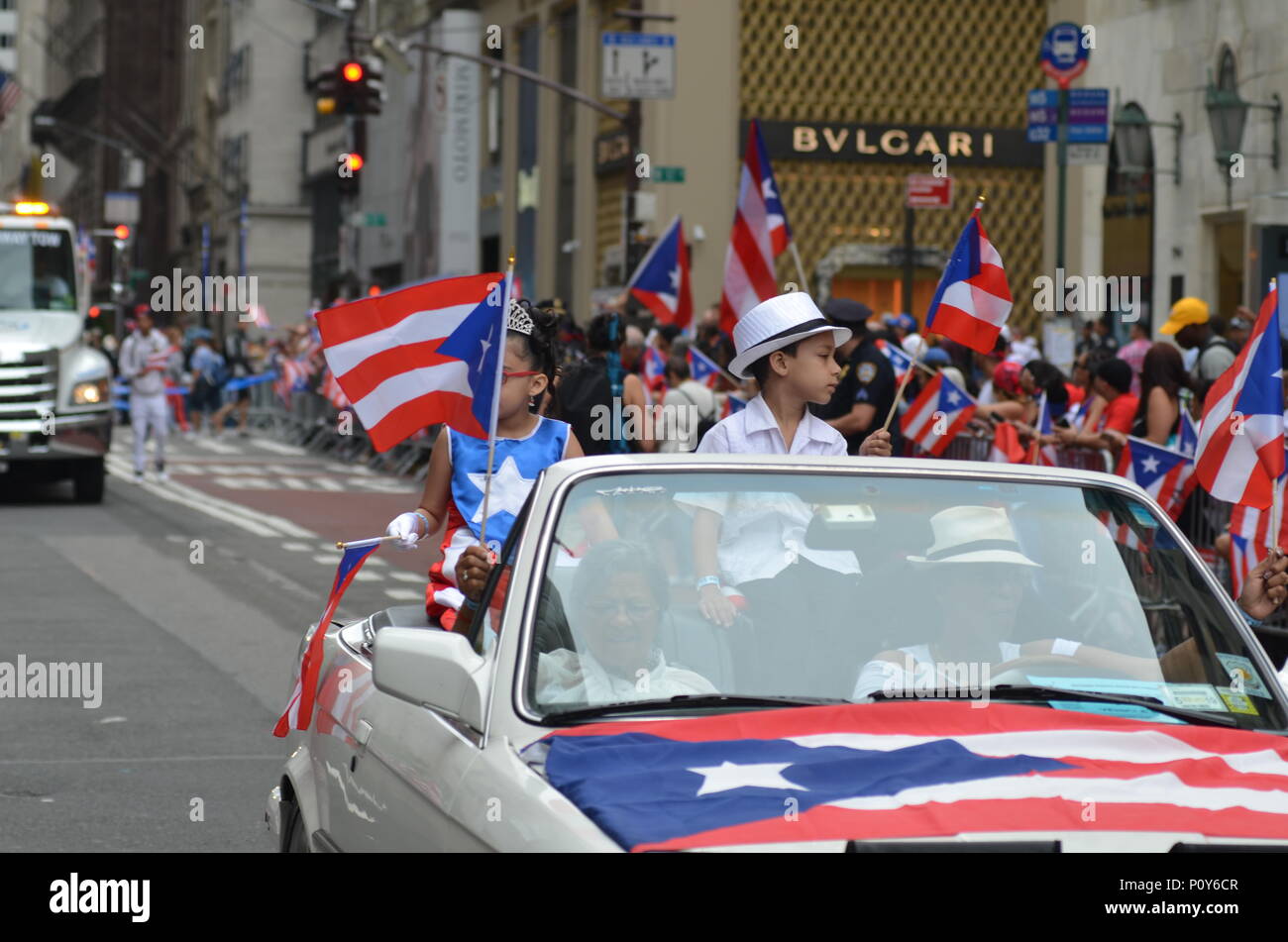 Pr parade in the state of ny hi-res stock photography and images - Alamy