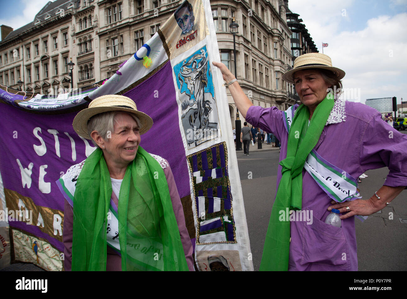 Suffragettes Flag