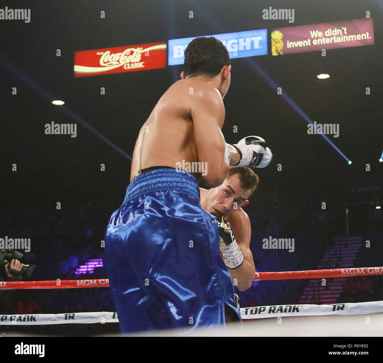 Las Vegas, Nevada, USA. 10th June, 2018. Boxer Maxim ''Mad Dog ...