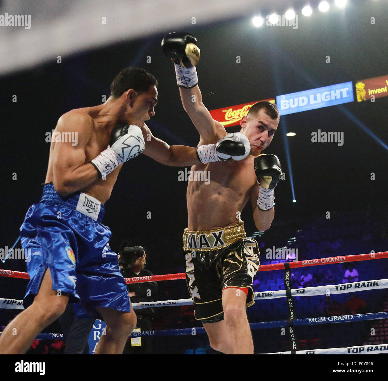 Las Vegas, Nevada, USA. 10th June, 2018. Boxer Maxim ''Mad Dog ...