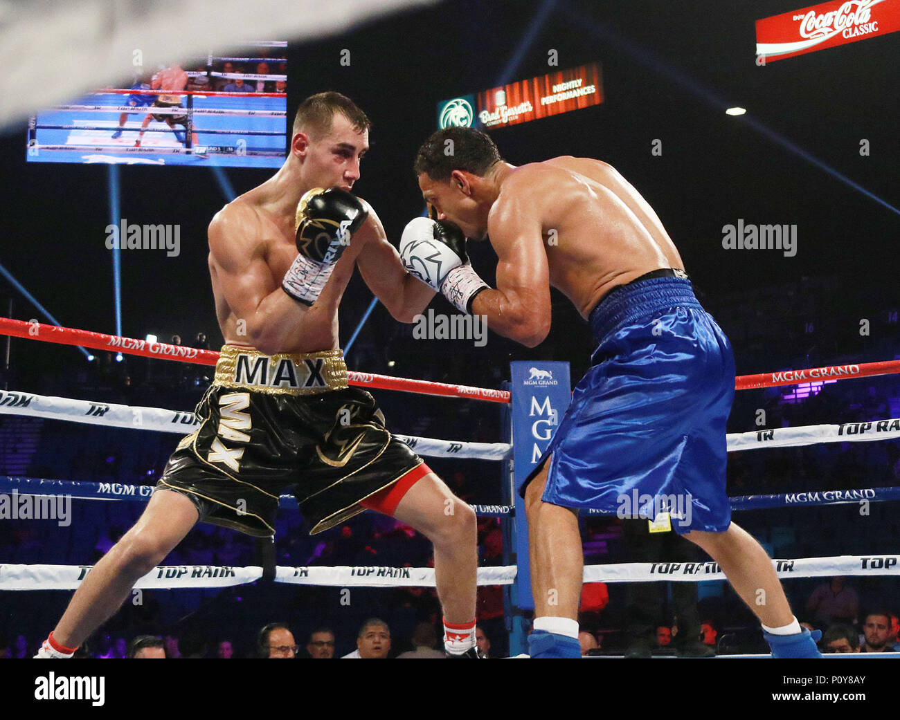 Las Vegas, Nevada, USA. 10th June, 2018. Boxer Maxim ''Mad Dog ...