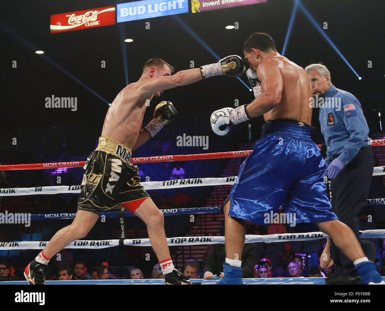 Las Vegas, Nevada, USA. 10th June, 2018. Boxer Maxim ''Mad Dog ...