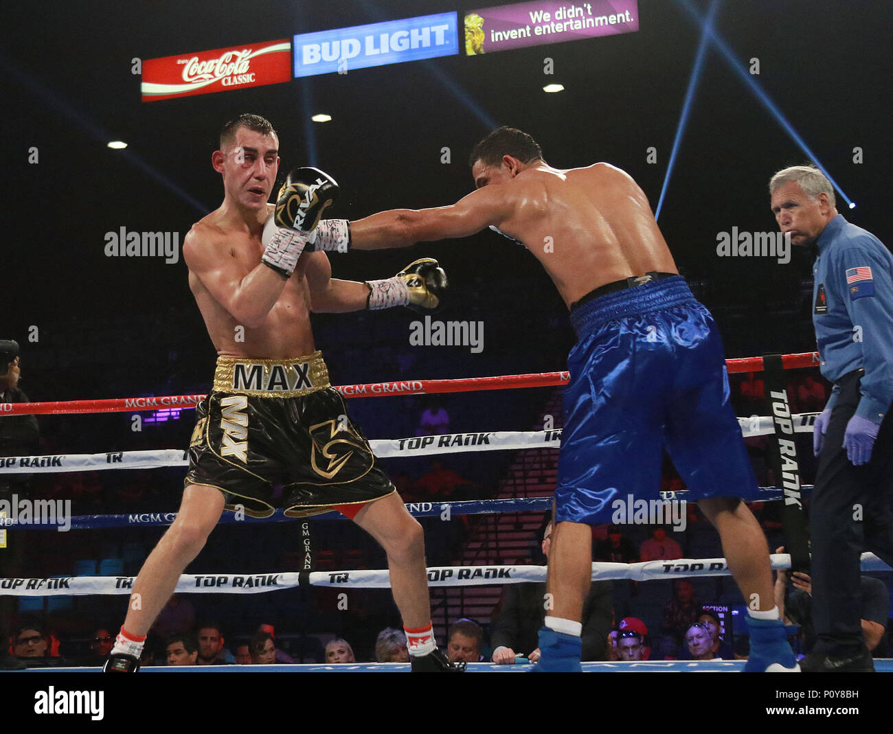 Las Vegas, Nevada, USA. 10th June, 2018. Boxer Maxim ''Mad Dog ...