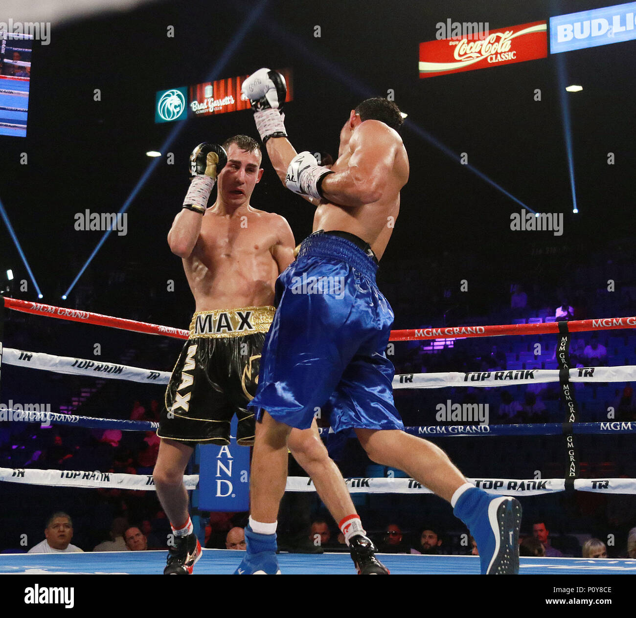 Las Vegas, Nevada, USA. 10th June, 2018. Boxer Maxim ''Mad Dog ...
