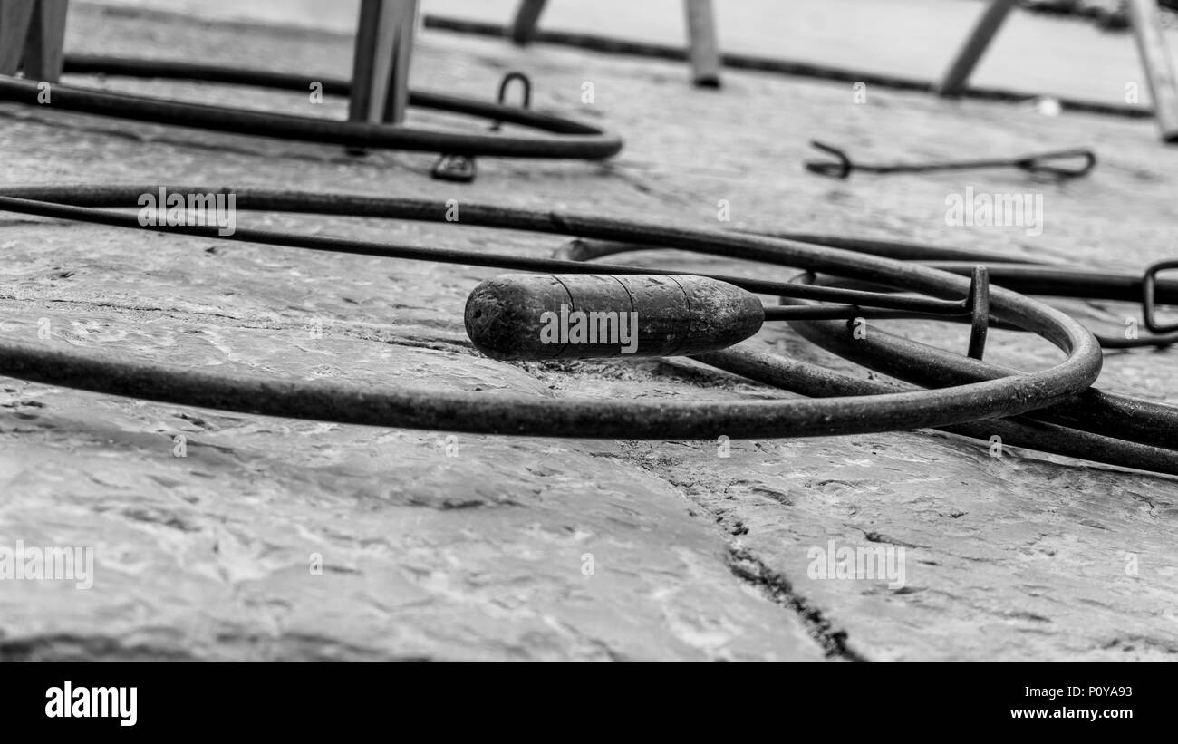Ancient vintage style games in black and white Stock Photo - Alamy