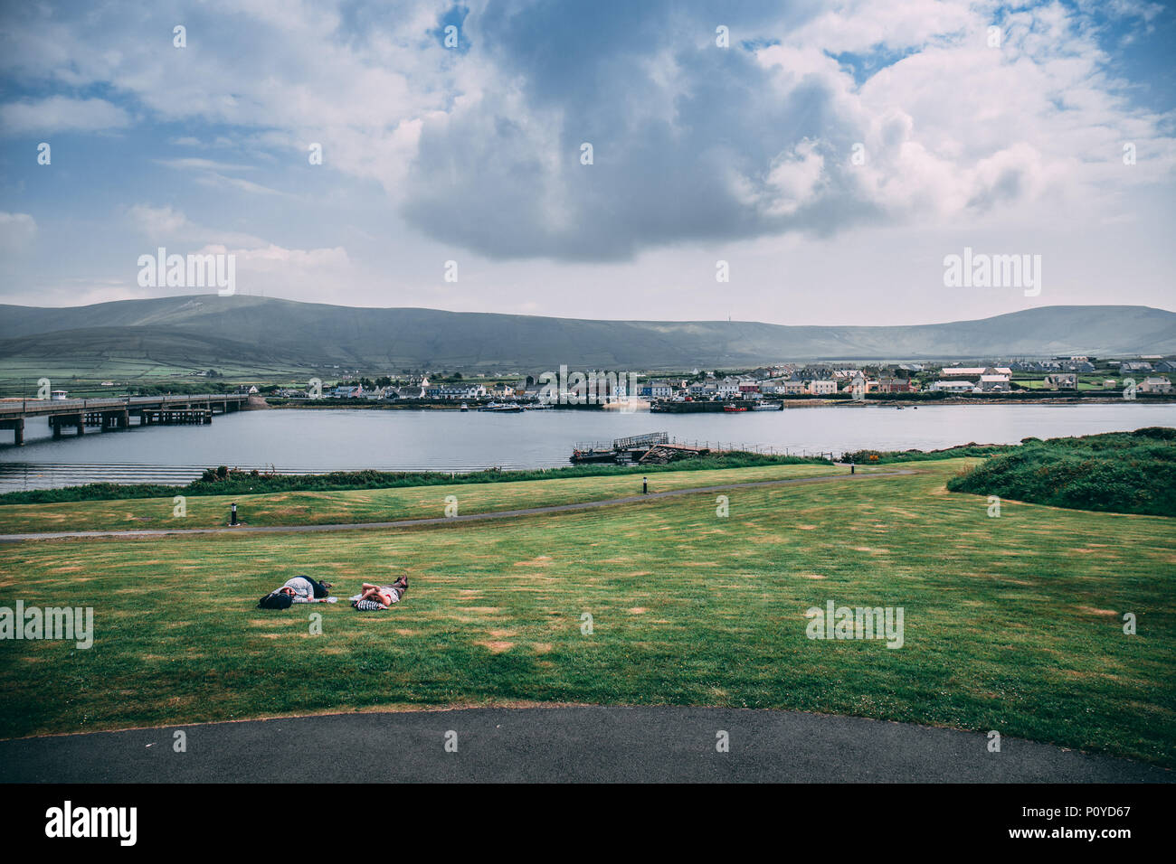 June 5th, 2018, Portmagee, Ireland - village located on the Iveragh ...