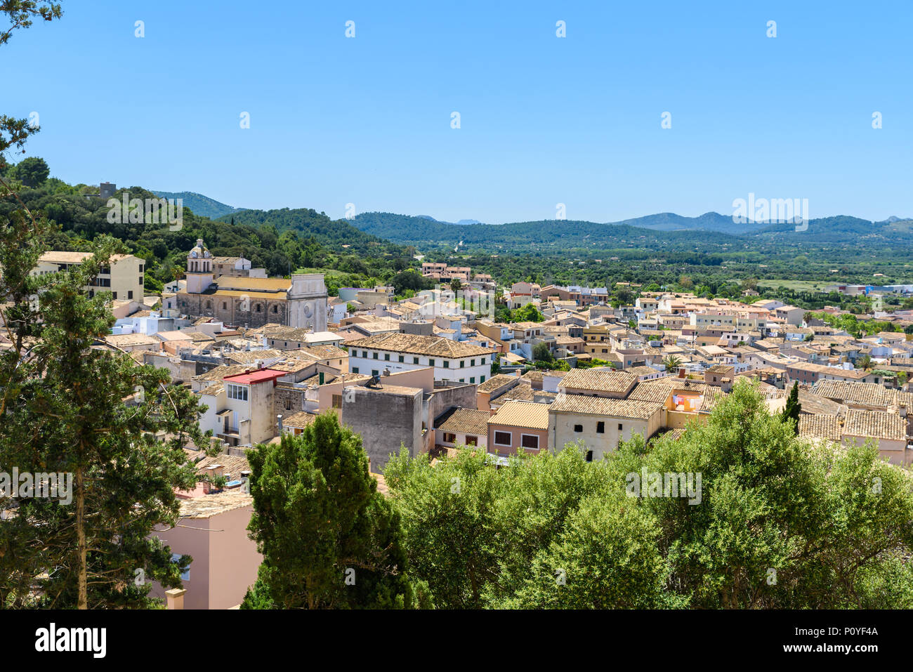 Castell de capdepera mallorca majorca spain hi-res stock photography ...