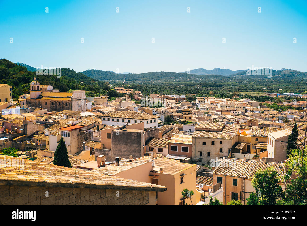 Castell de capdepera mallorca majorca spain hi-res stock photography ...