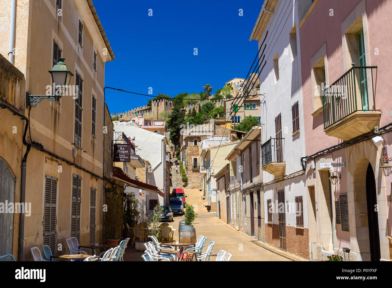 Capdepera - historical village in beautiful landscape of Mallorca ...