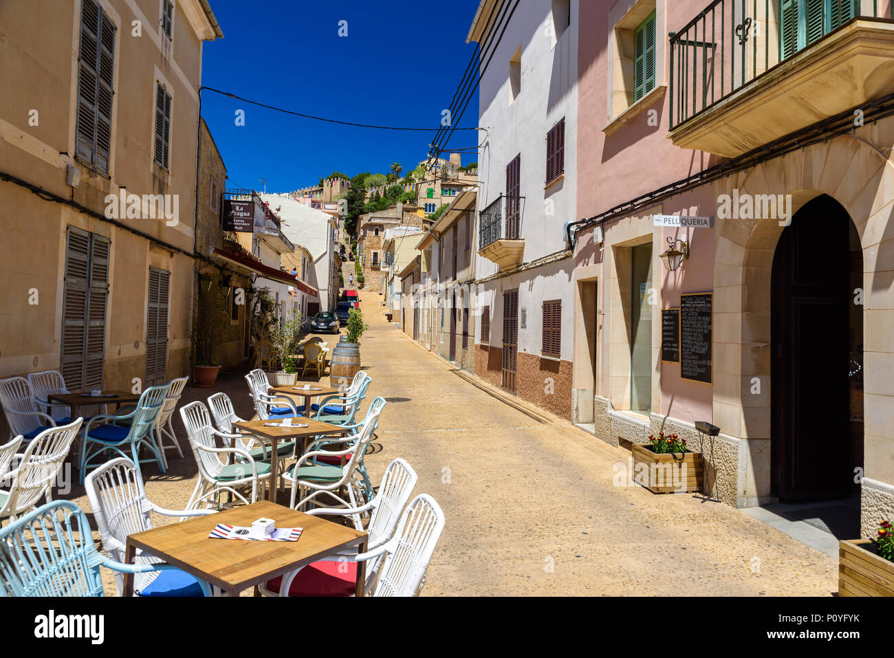 Capdepera - historical village in beautiful landscape of Mallorca ...