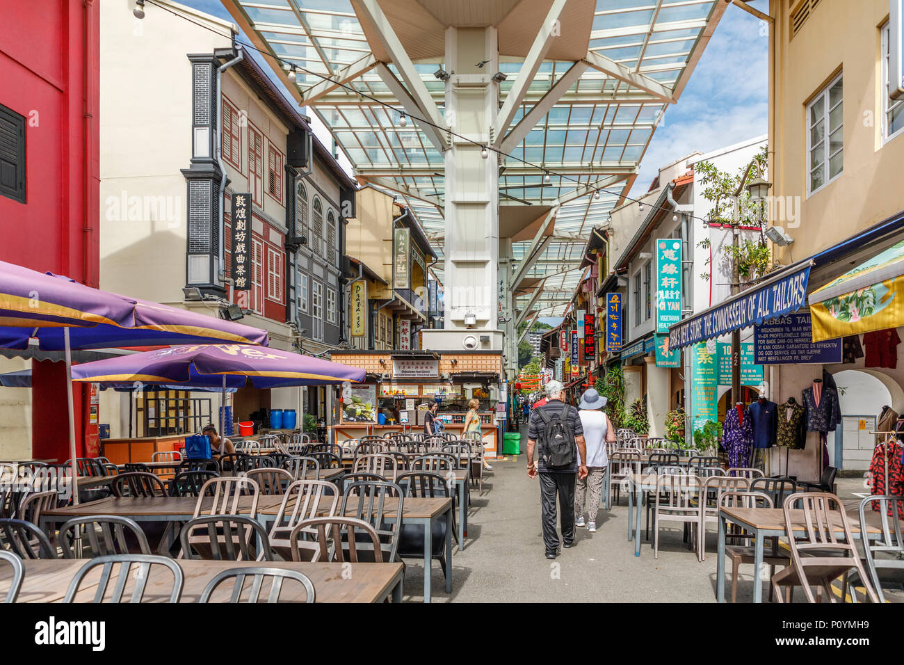 Smith Street, Chinatown, Singapore, Singapore Stock Photo - Alamy