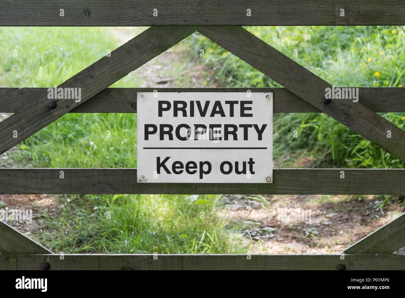 Private properrty sign hi-res stock photography and images - Alamy