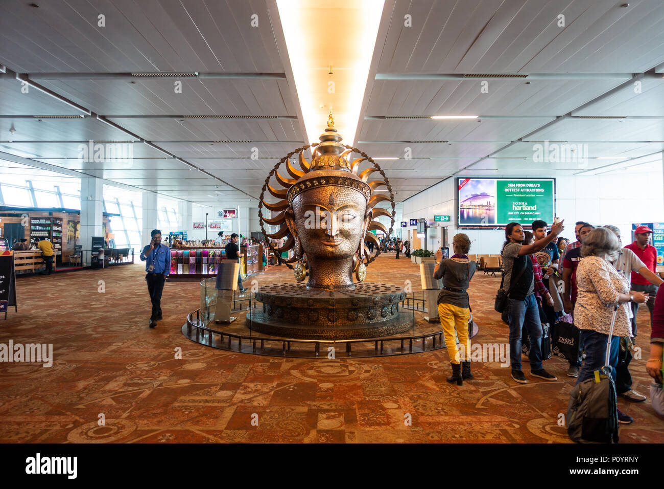 Indira Gandhi International Airport Outside