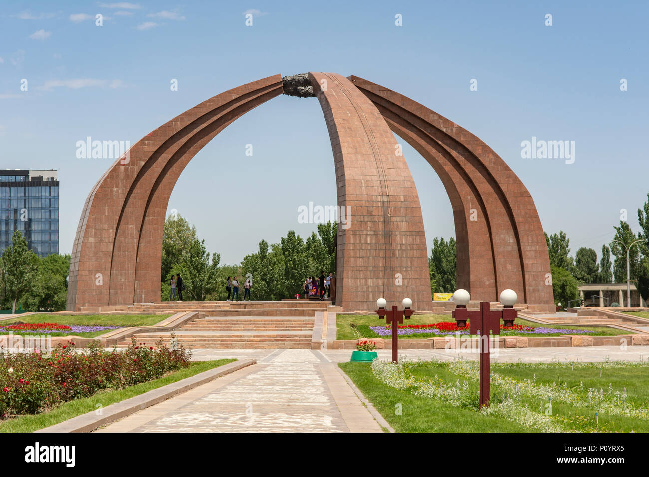 World War 2 Monument, Victory Park, Bishkek, Kyrgyzstan Stock Photo - Alamy