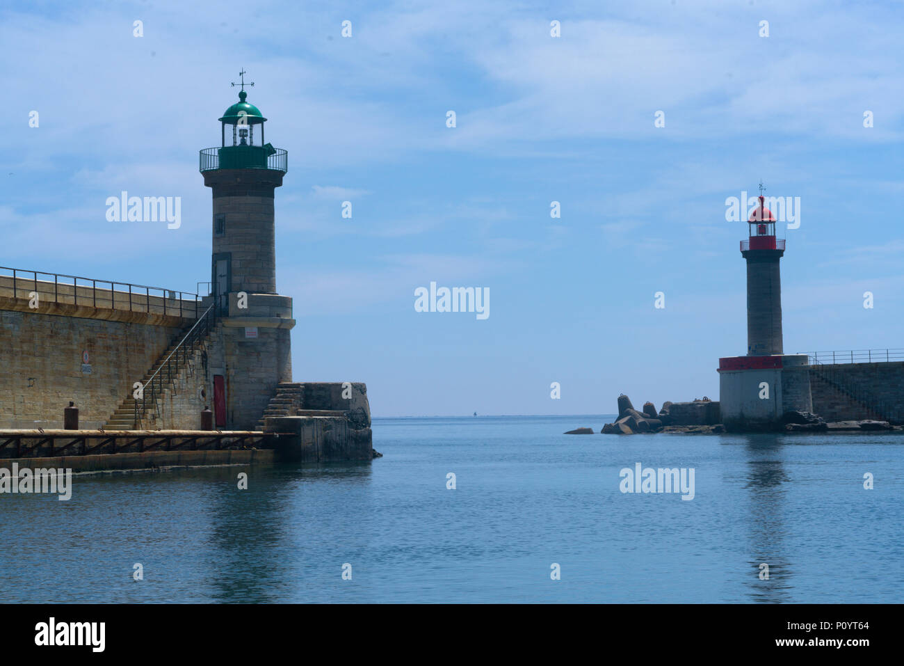 Lighthouses twilight silhouette hi-res stock photography and images - Alamy