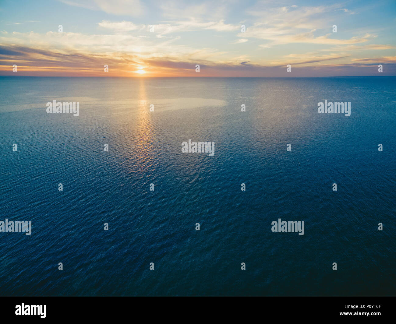 Aerial view dramatic cloudscape over hi-res stock photography and ...