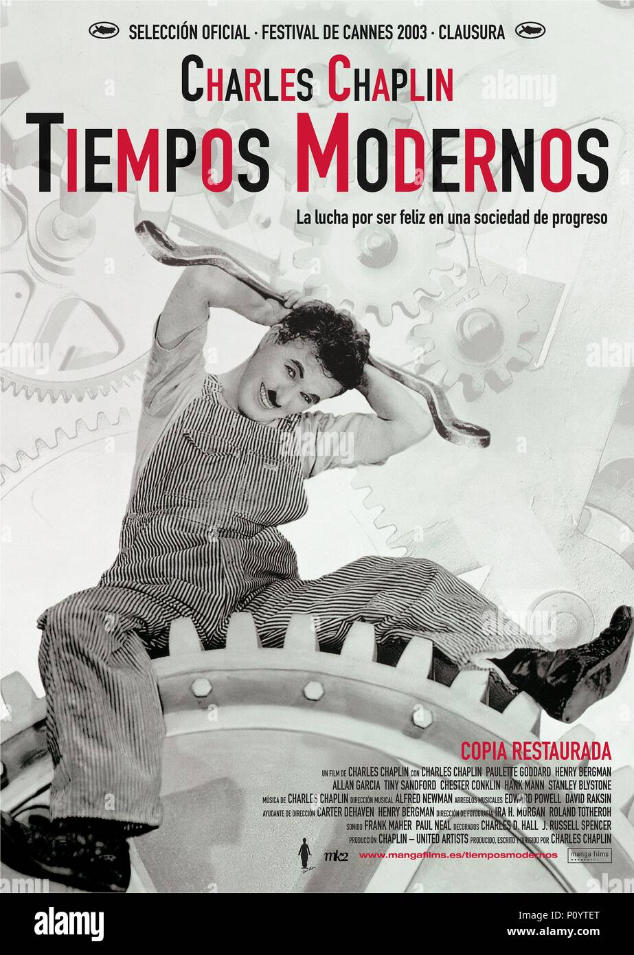 Original Film Title: MODERN TIMES. English Title: MODERN TIMES. Film ...