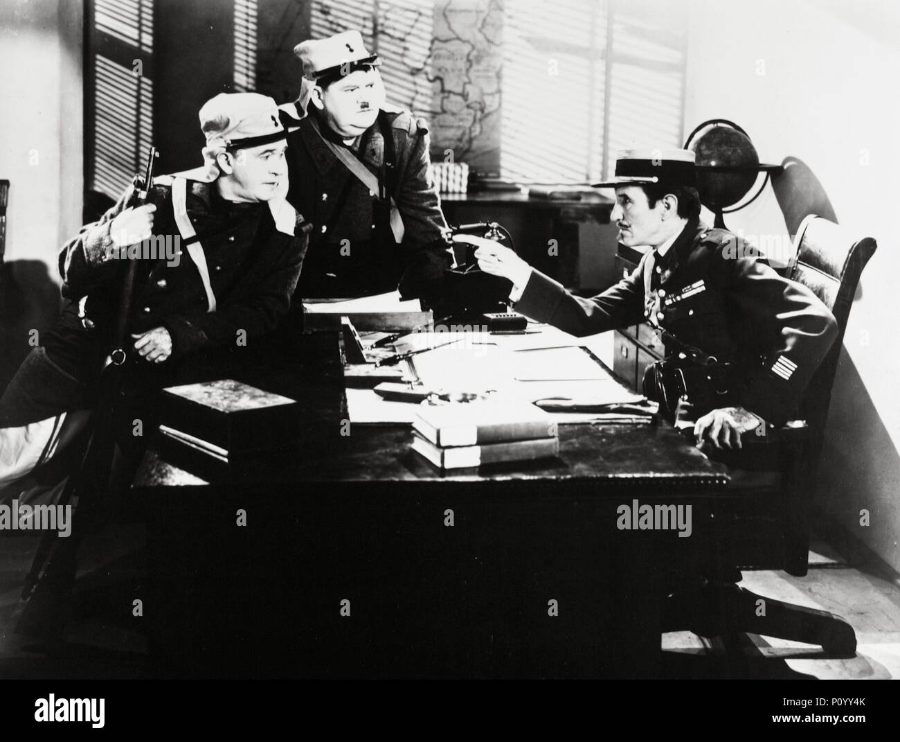 Original Film Title: THE FLYING DEUCES. English Title: THE FLYING ...